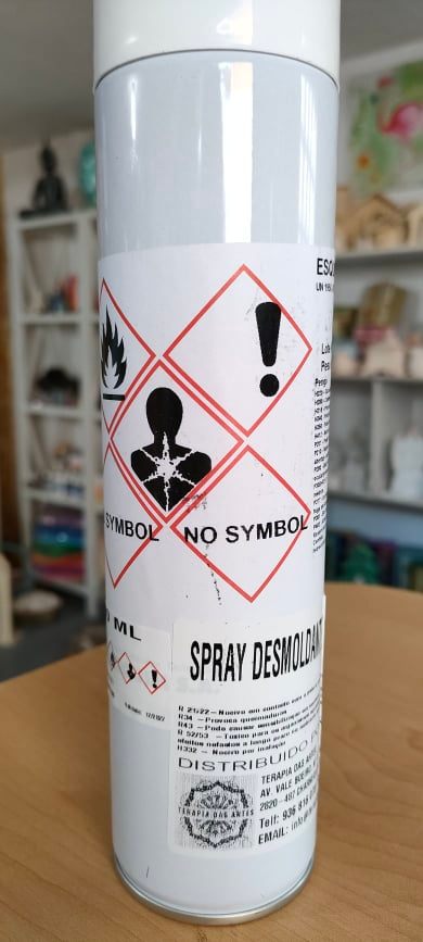 Spray Desmoldante Poliéster - Terapia das Artes